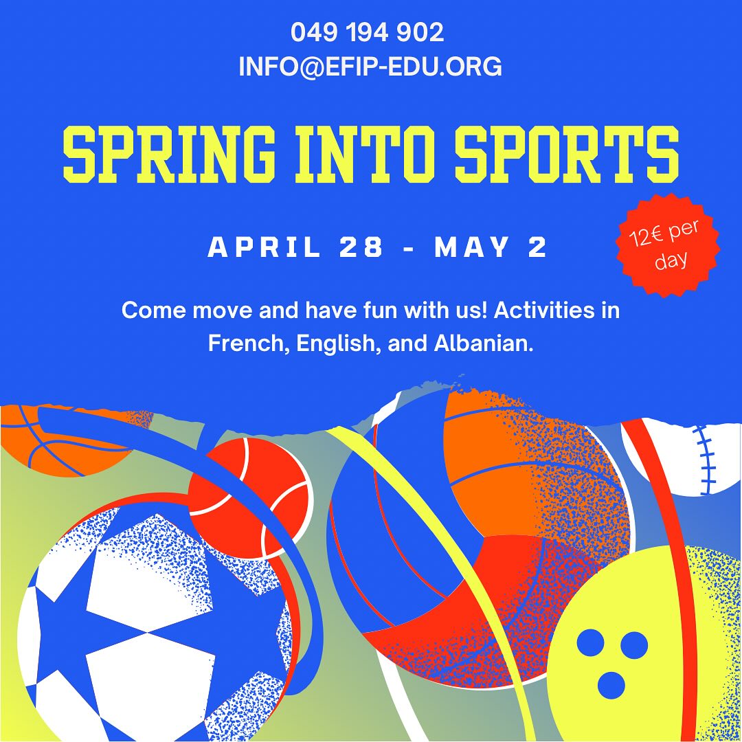 Spring Camp - EFIP École Française Internationale de Pristina